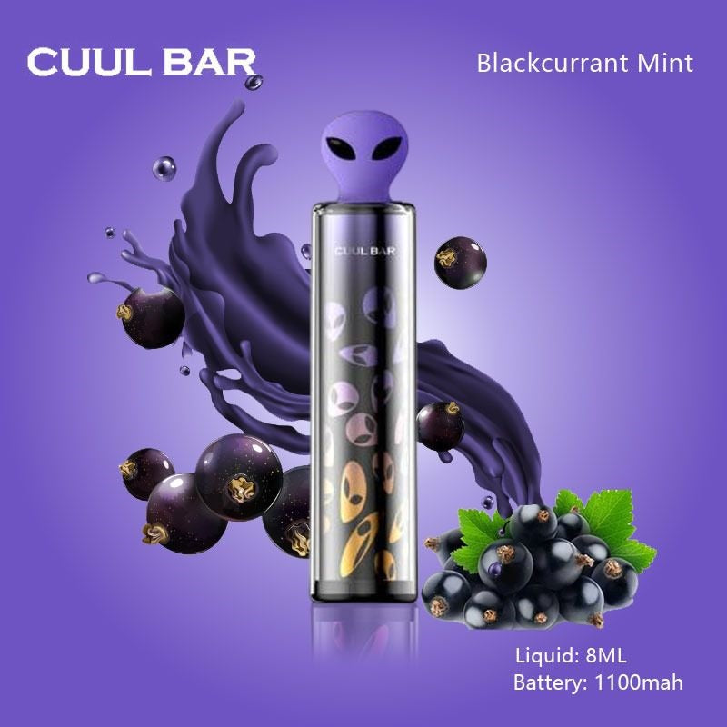 Cuul Bar Alien 8ml Prefilled Capacity, 5% Premium Nicotine 3000 Puffs ...